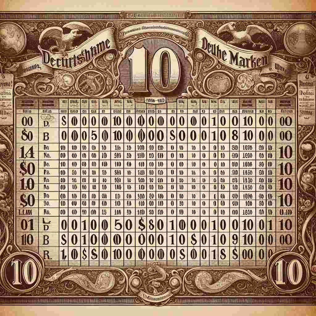 10 Dm-Scheine Wert Tabelle - Tipps & Tricks für alle Sammler